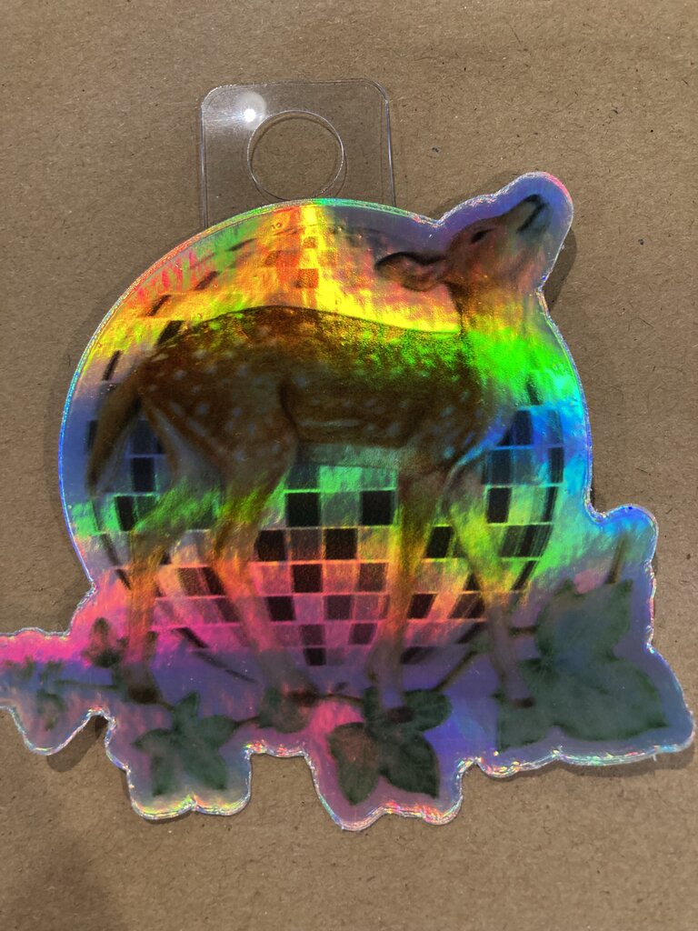 Disco Fawn Sticker – Second Gear WNC